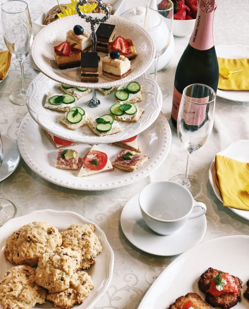 how to host an adult tea party