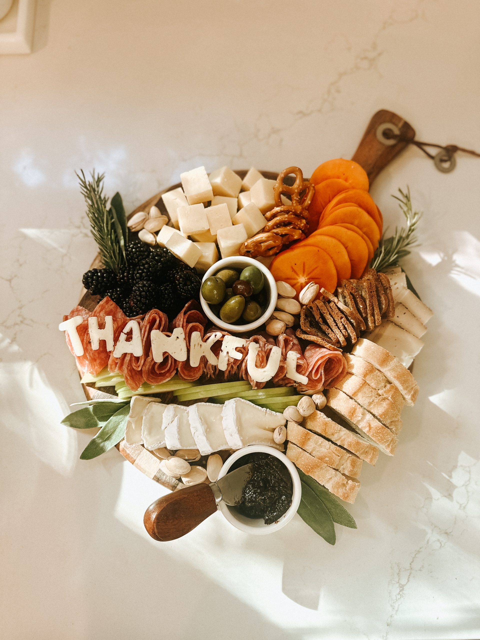 Thanksgiving Charcuterie Board (with Trader Joe's Shopping List)